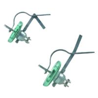 China 70kN 100kN Disk Glass Suspension Insulators Transmission Line Earth Wire for sale