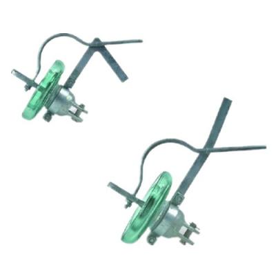China 70kN 100kN Disk Glass Suspension Insulators Transmission Line Earth Wire for sale
