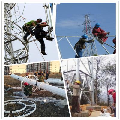 China Self Supporting Lattice Antenna Telecommunication Steel Tubular Tower for sale