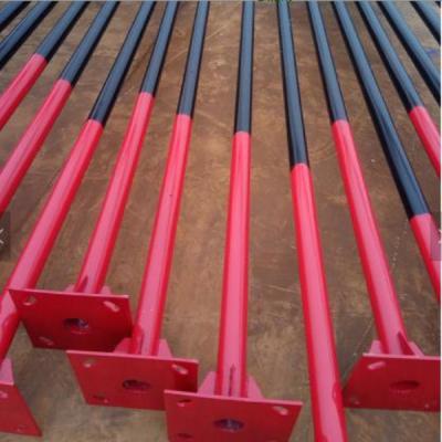 China Thick 14mm 190KM/H 9M 10M Galvanized Street Light Pole for sale
