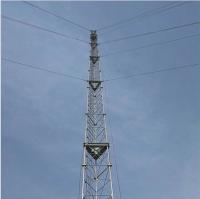 China Wind 190KM/H ASTM A36 Tubular 3 Legs Lattice Telecom Tower for sale