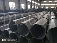 China 60m 3 Leg Steel Tubular Tower Self Supporting Microwave Transmission Tower for sale
