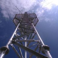 China Wind Power Meter Q235/Q345 Special Steel Structure Tower 1m-100m for sale