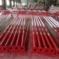 China 6M 8M 10M 12M Tapered Street Lighting Pole Aluminum / Galvanized Steel Outdoor for sale