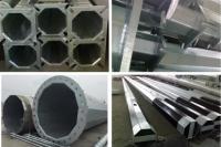 China Single Circuit Electrical Power Transmission Poles Polygonal Pole for sale