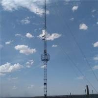 China 30m Galvanized Self Supporting 3 Foot Tubular Steel Tower Telecommunication for sale