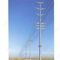 China Galvanized Steel Tubular Tower Substation Structure Electrical Transmission Tower for sale