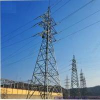 China Galvanized Steel Tubular Tower Substation Structure Electrical Transmission Tower for sale