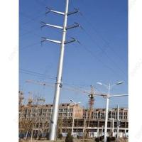 China Galvanized Steel Tubular Tower Substation Structure Electrical Transmission Tower for sale