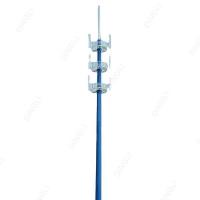 China Hot Dip Galvanized Q345B Telecom Tower Antenna Tower Mast 100 meter for sale