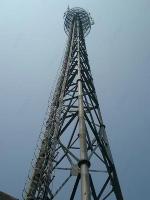 China Hot Dip Galvanized Q345B Telecom Tower Antenna Tower Mast 100 meter for sale