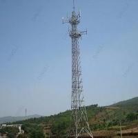 China 20m 25m 30m Galvanized Mobile Lattice Steel Pole Telecom Antenna Tower Mast for sale