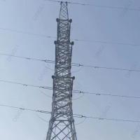 China Self Support Steel Tubular Tower Bts Antenna Telecommunication Tower for sale
