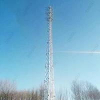 China Custom Design 3 Legged Steel Tubular Tower Telecommunication Telecom Tower for sale