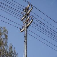China Power Transmission Electrical Steel Tubular Tower Tubular Steel Pole 10-220KV for sale