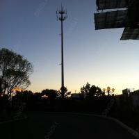 China Monopole Tower Planter Steel Galvanized Single Tube Communication Tubular Pole for sale