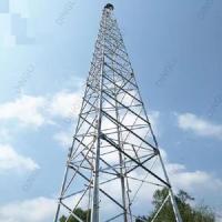 China Hot Dip Galvanization And Painting Steel Pole Tower For Power Transmission for sale