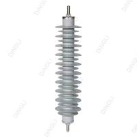 China 30KV High Voltage Surge Arrestors Silicon Metal Oxide Lightning Arrester for sale