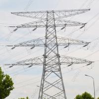 China 33kv 130kv 500kv Lattice Steel Towers Power Transmission Line for sale