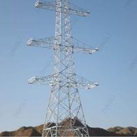 China 10kV To 750kV Power Transmission Lattice Tower Steel Post Galvanized Lattice Tower for sale