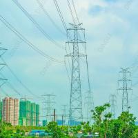 China 110 Kv Telecommunication Antenna Lattice Steel Towers Hot Dip Galvanized for sale
