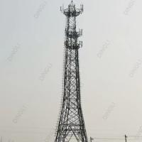 China Self Supporting Galvanized Lattice Angle Steel Tubular Tower Tubular Antenna Tower for sale