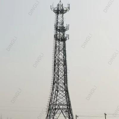 China Self Supporting Galvanized Lattice Angle Steel Tubular Tower Tubular Antenna Tower for sale
