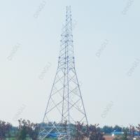 China Self Supporting Galvanized Lattice Angle Steel Tubular Tower Tubular Antenna Tower for sale