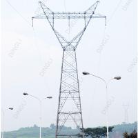 China Hot Dip Galvanization Angular Lattice Steel Towers Electric Transmission Line Tower for sale