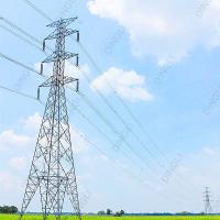 China Hot Dip Galvanization Angular Lattice Steel Towers Electric Transmission Line Tower for sale