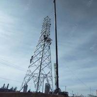 China Q245/Q355 Electric Power Tower Angualr Steel Lattice Pylon Transmission Tower for sale