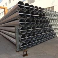 China Galvanized Electrical Steel Transmission Line Poles 33kv for sale