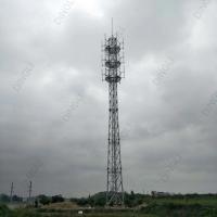 China Customized 3 Leg Self Supporting Telecom Steel Lattice Tower for sale