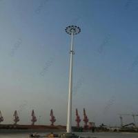 China Hot Dip Galvanized Steel Pole Self Support Communication Monopole Tower for sale