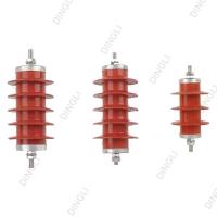 China 11kv 12kv High Voltage Lightning Arrester Metal Oxide Polymer Surge Protector Arrester for sale