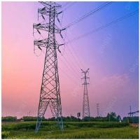 China Galvanized Electrical Steel Tubular Tower For Power Transmission for sale