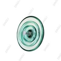China 33kV Electric Glass Insulators U40B/110 Glass Power Line Insulators for sale