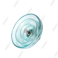 China 33kV Electric Glass Insulators U40B/110 Glass Power Line Insulators for sale