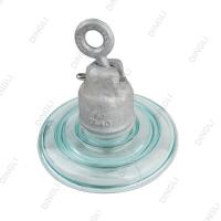 China Electric Pin High Voltage Glass Insulator Polymeric Strain Power Spool Cable for sale