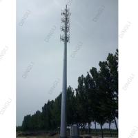 China Monopole Telecom Tower Price Self Supporting Steel Pole Mobile Cell Site Telecom Tower for sale
