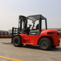 China 8t Toyota 7 Model Ce ISO Counterbalanced Diesel Forklift Truck with Isuzu 6bg1 Engine for sale