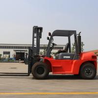 China 8t Toyota 7 Model Ce ISO Counterbalanced Diesel Forklift Truck with Isuzu 6bg1 Engine for sale