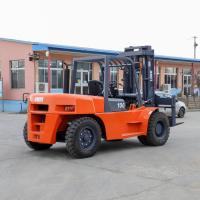 China Diesel Forklift with Chinese Engine 10ton CPCD100 3m 3.5m 4m 4.5m 5m 5.5m 6m Mast Tcm/Linde/Yale/Toyota/Crown/Hyster/Ep/Heli/Hangcha for sale