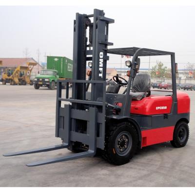China 4740mm Min. Width of Right Angle Stacking 4.5ton Diesel Forklift with Solid Tires for sale