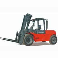 China 1220mm Fork 10 Ton Ce Certified Diesel Forklift Truck with Chinese or Japanese Engine for sale