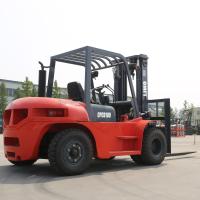 China 1220mm Fork 10 Ton Ce Certified Diesel Forklift Truck with Chinese or Japanese Engine for sale