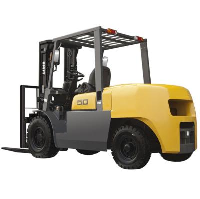 China Forklift Truck with Triplex Full Free Mast and Clamp 4.5ton Mitsubishi Isuzu Engine for sale