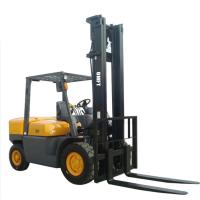 China 5ton Diesel Forklift Truck with Chinese or Japanese Engine and Steel-Rubber Fork for sale