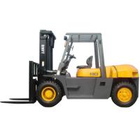 China 10 Ton CE Certified Diesel Forklift Truck with Chinese or Japanese Engine Fork and Benefit for sale