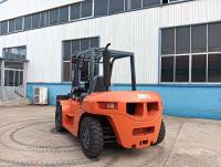 China Fuel 8ton Diesel Forklift with 3m 3.5m 4m 4.5m 5m 5.5m 6m Mast and Mitsubishi Engine for sale